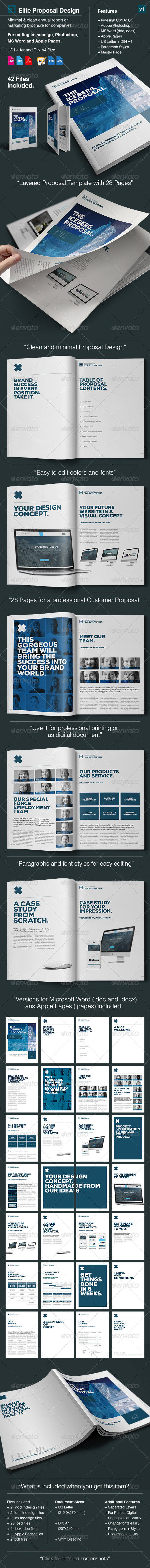 Proposal Graphics, Designs & Templates from GraphicRiver