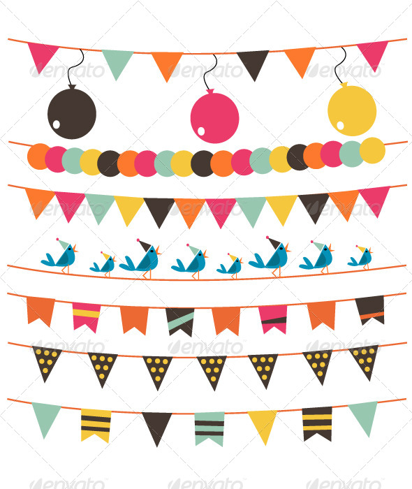 Bunting Graphics, Designs & Templates | GraphicRiver