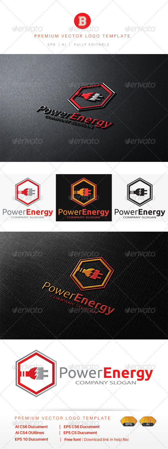 Power Logo Templates from GraphicRiver