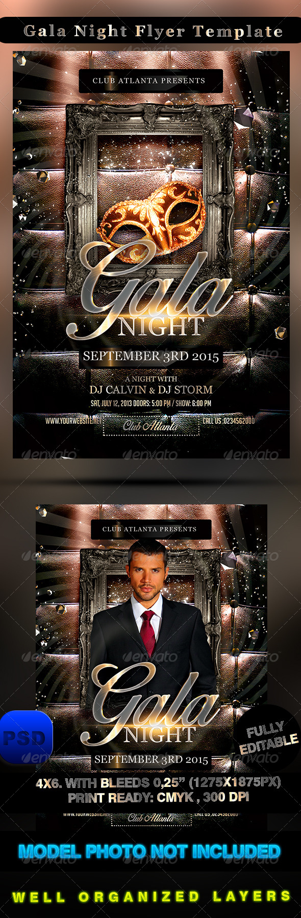 Gala Flyer Templates from GraphicRiver