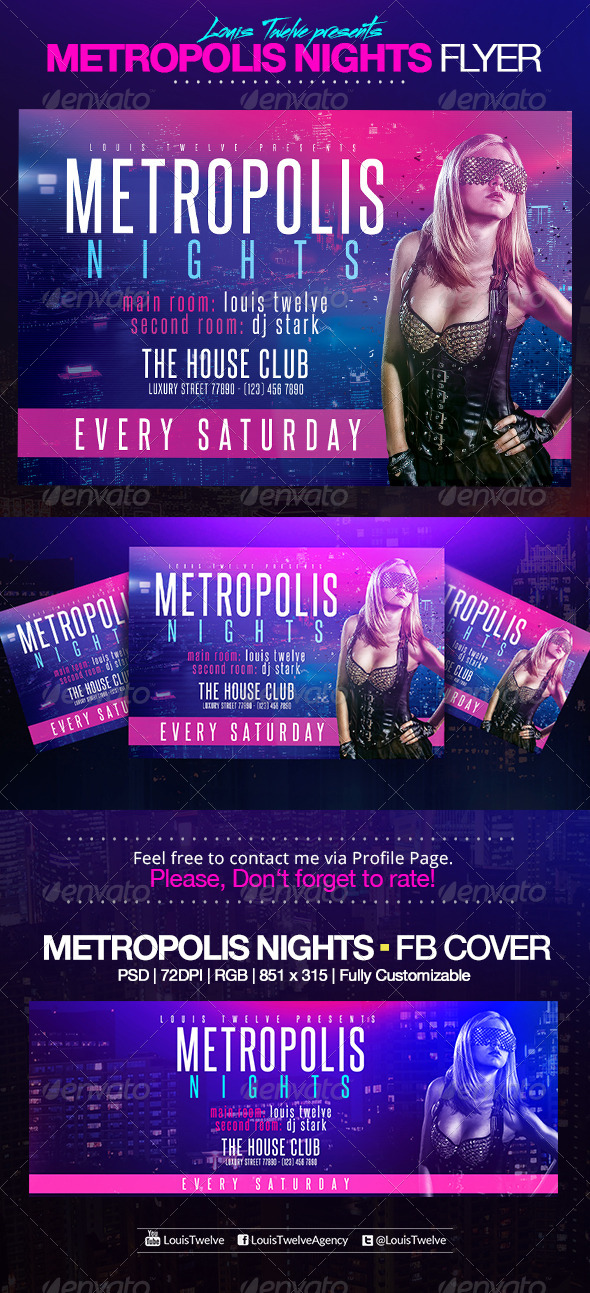 Metropolis Graphics, Designs & Templates | GraphicRiver