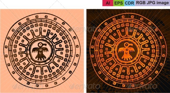 Aztec Graphics, Designs & Templates | GraphicRiver