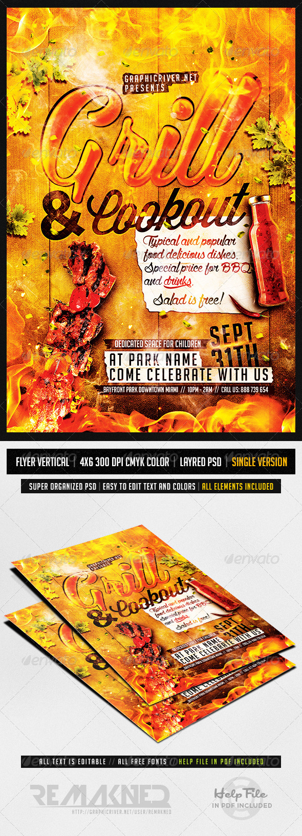 Cookout Graphics, Designs & Templates | GraphicRiver