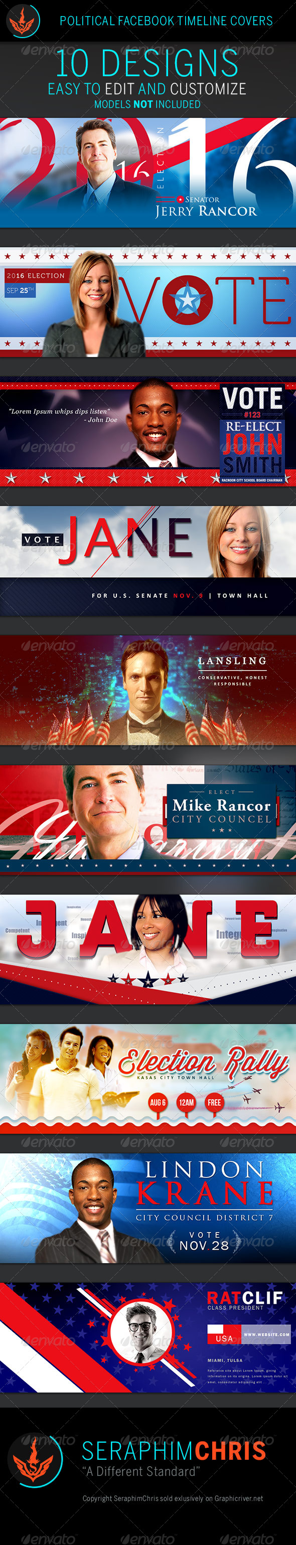 Political Graphics, Designs & Templates | GraphicRiver