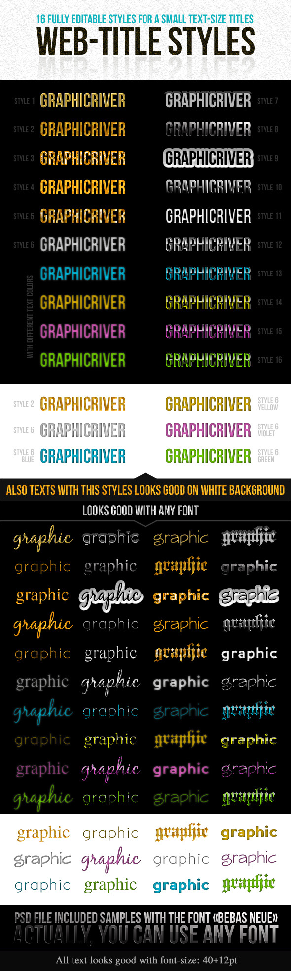 Title Graphics, Designs & Templates | GraphicRiver