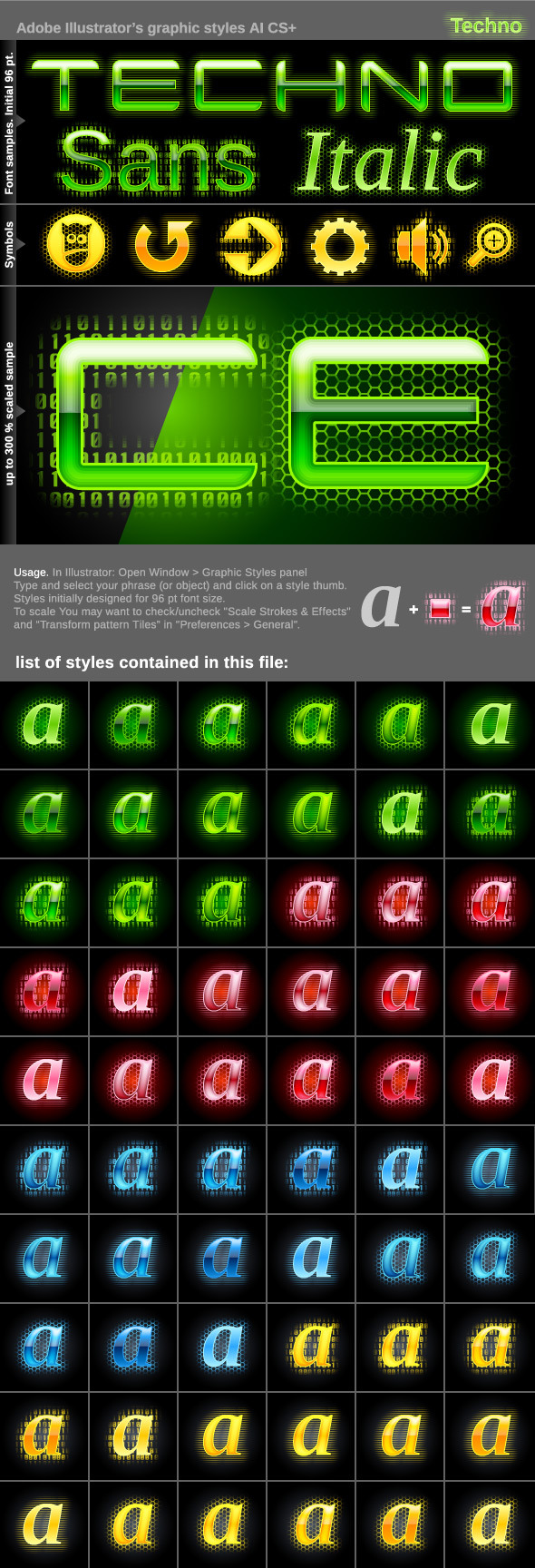 Techno Graphics, Designs & Templates | GraphicRiver