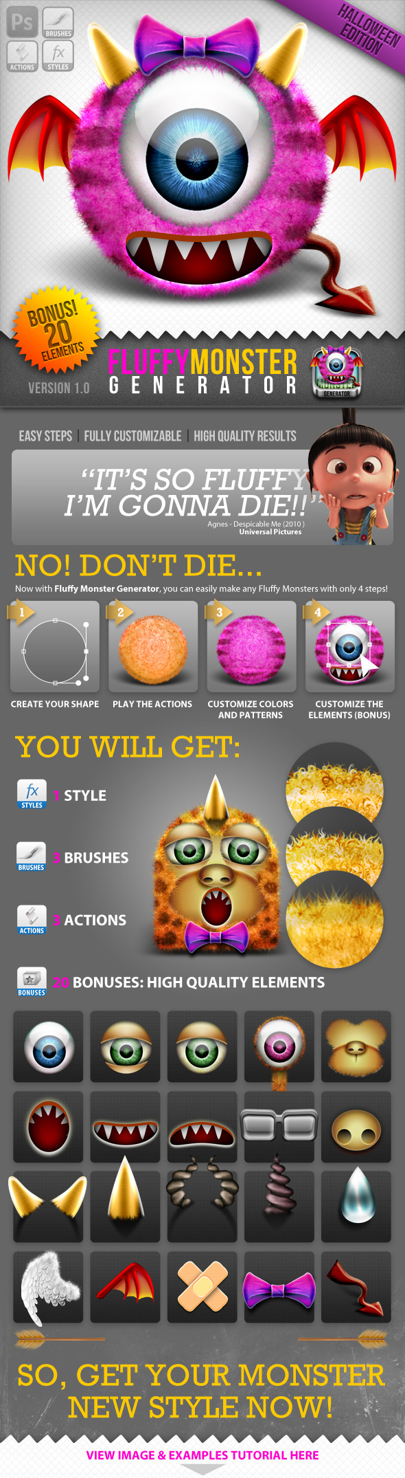 Monster Graphics, Designs & Templates from GraphicRiver