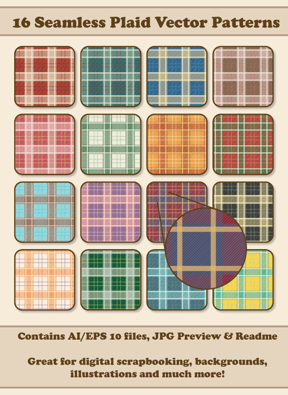 Plaid Graphics, Designs & Templates | GraphicRiver