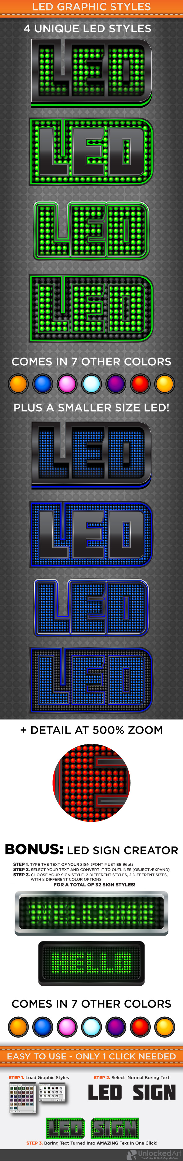 Led Graphics, Designs & Templates | GraphicRiver