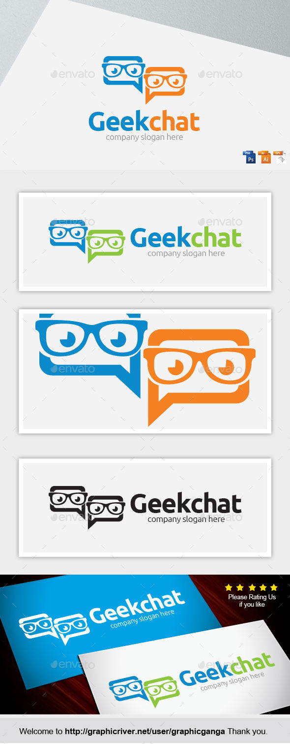 Chat Logo Templates from GraphicRiver