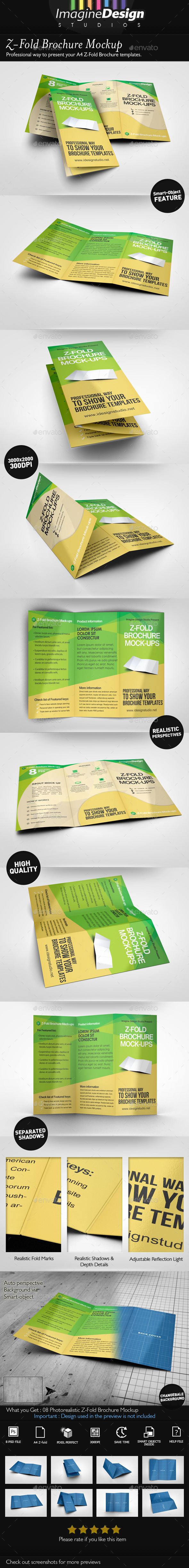 Z-fold Graphics, Designs & Templates | GraphicRiver