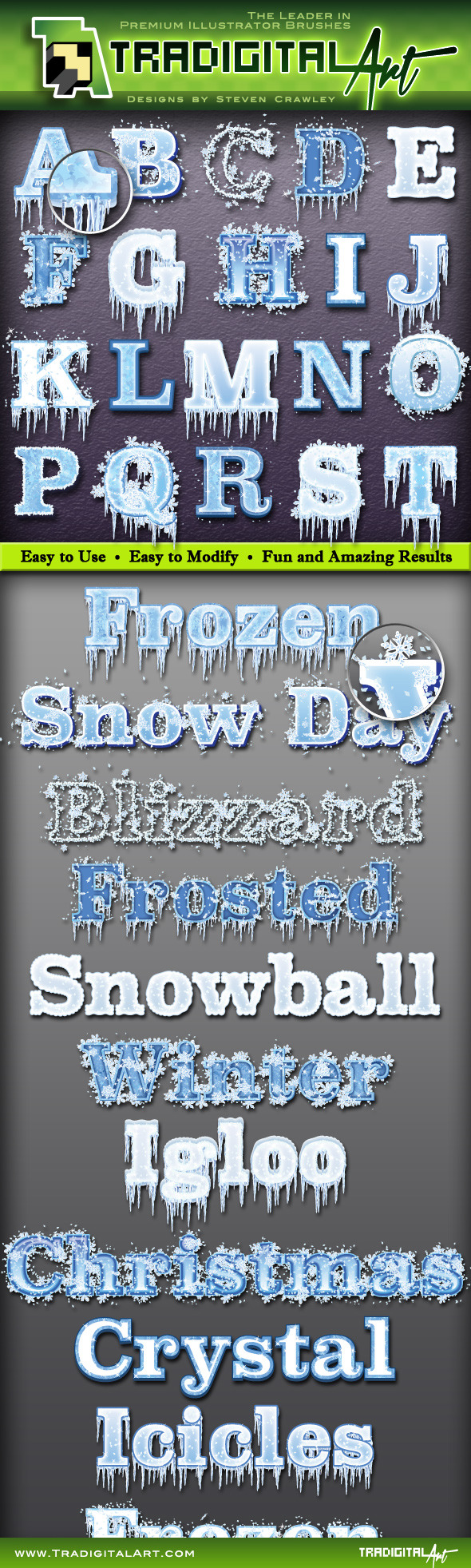 Icicle Graphics, Designs & Templates | GraphicRiver