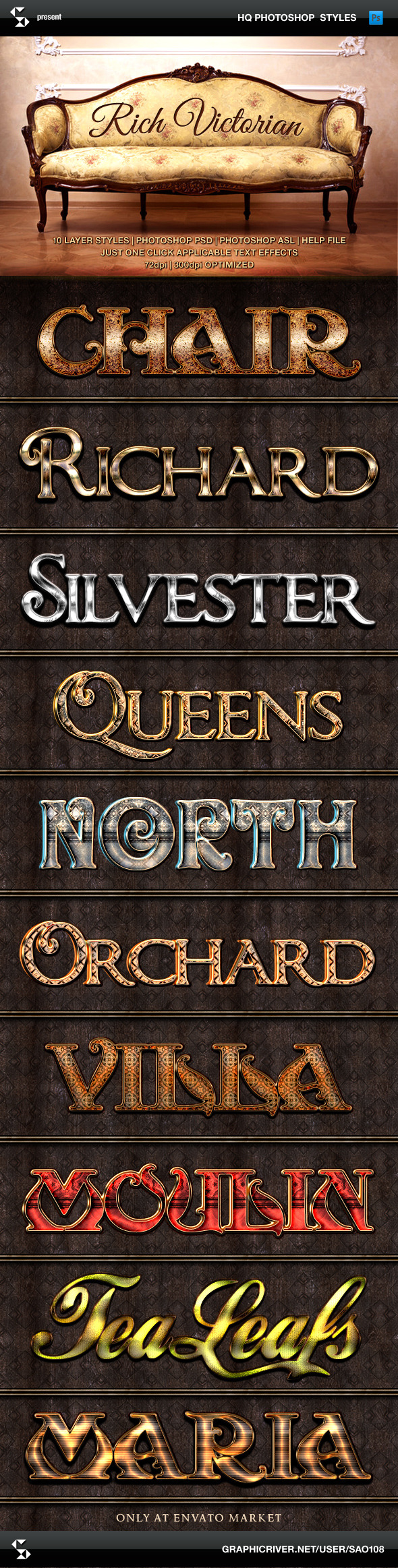 Victorian Graphics, Designs & Templates | GraphicRiver