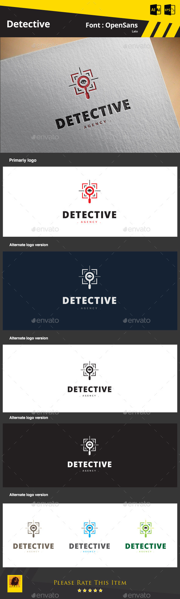 Detective Graphics, Designs & Templates from GraphicRiver