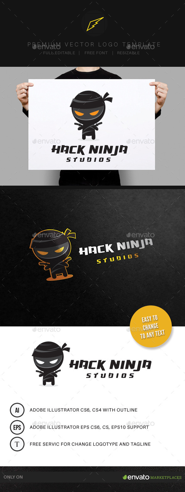 Hack Graphics, Designs & Templates from GraphicRiver