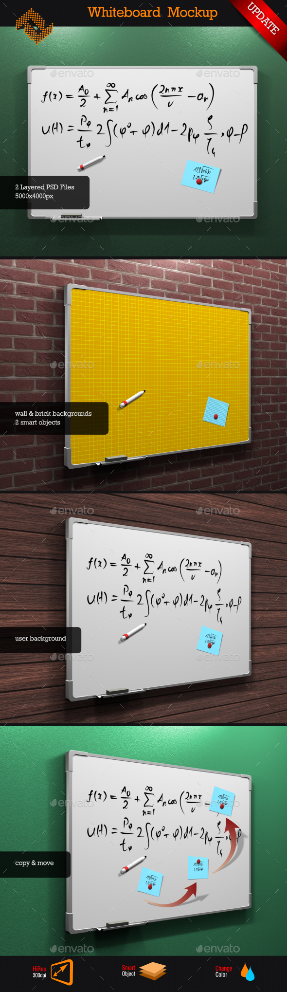 Whiteboard Graphics, Designs & Templates from GraphicRiver