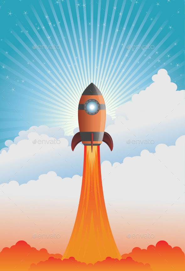 Rocket Graphics, Designs & Templates | GraphicRiver