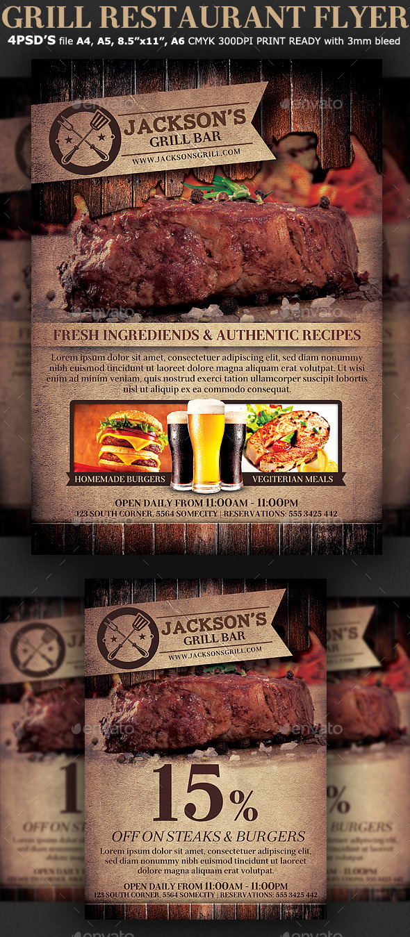 Grill Graphics, Designs & Templates | GraphicRiver