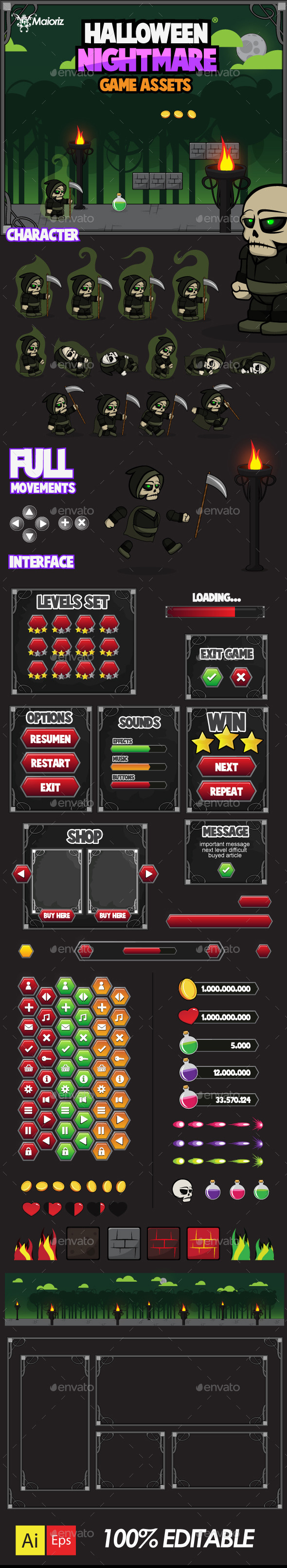 Nightmare Graphics, Designs & Templates | GraphicRiver