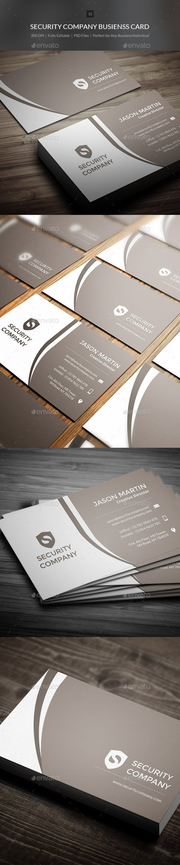 Security Business Card Templates & Designs from GraphicRiver