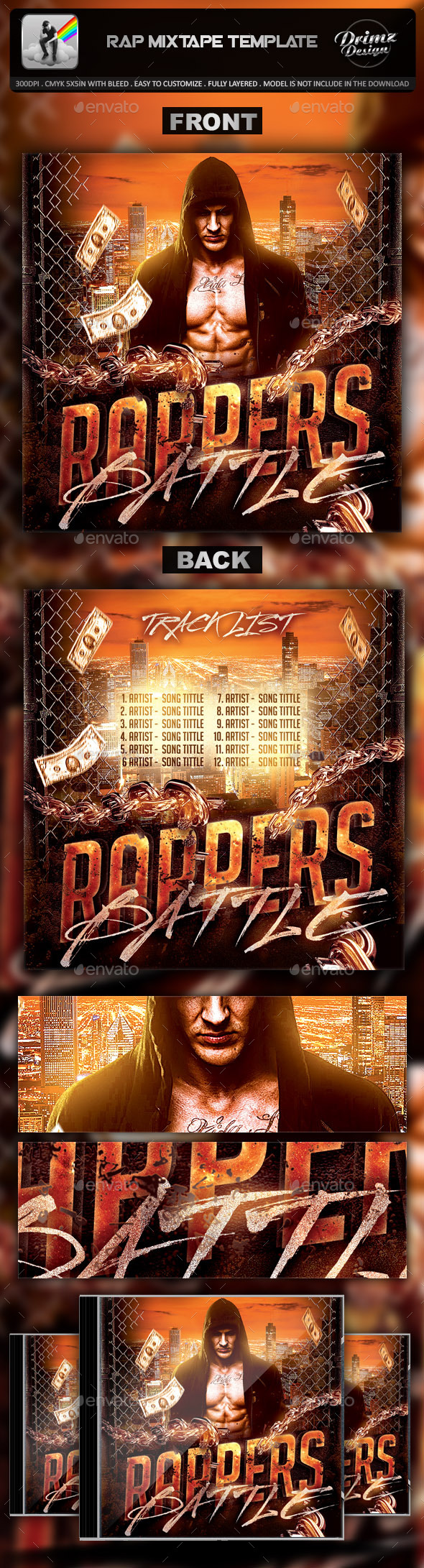 Mixtape Graphics, Designs & Templates | GraphicRiver