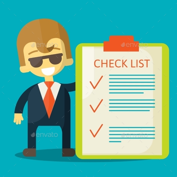 Checklist Graphics, Designs & Templates from GraphicRiver