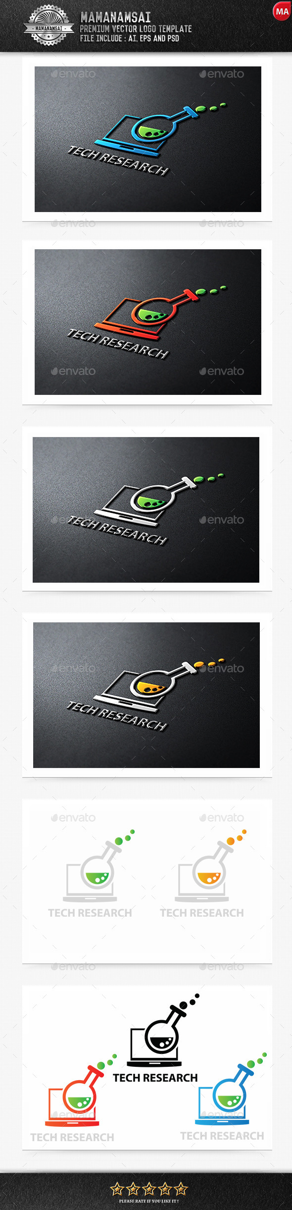 Research Logo Templates | GraphicRiver