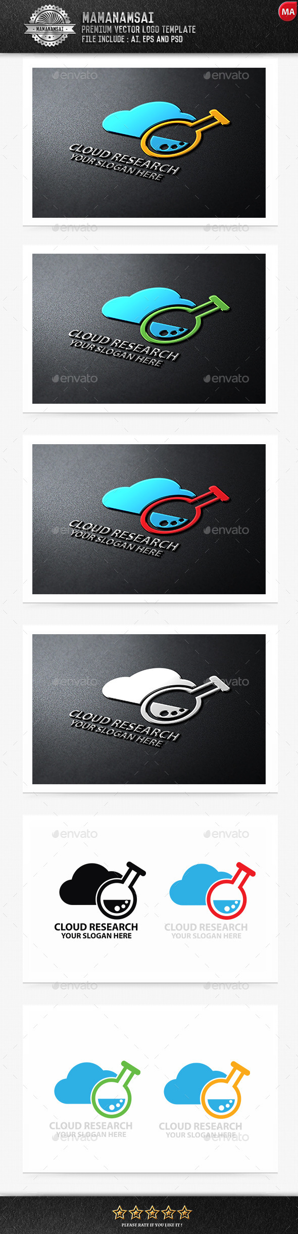 Research Logo Templates | GraphicRiver
