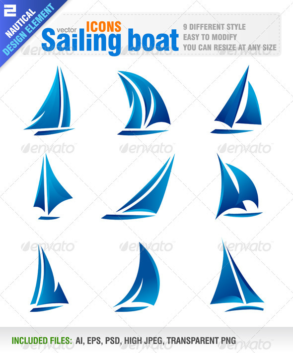 Boat Graphics, Designs & Templates | GraphicRiver