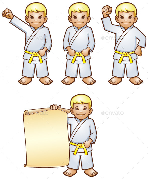 Karate Graphics, Designs & Templates | GraphicRiver