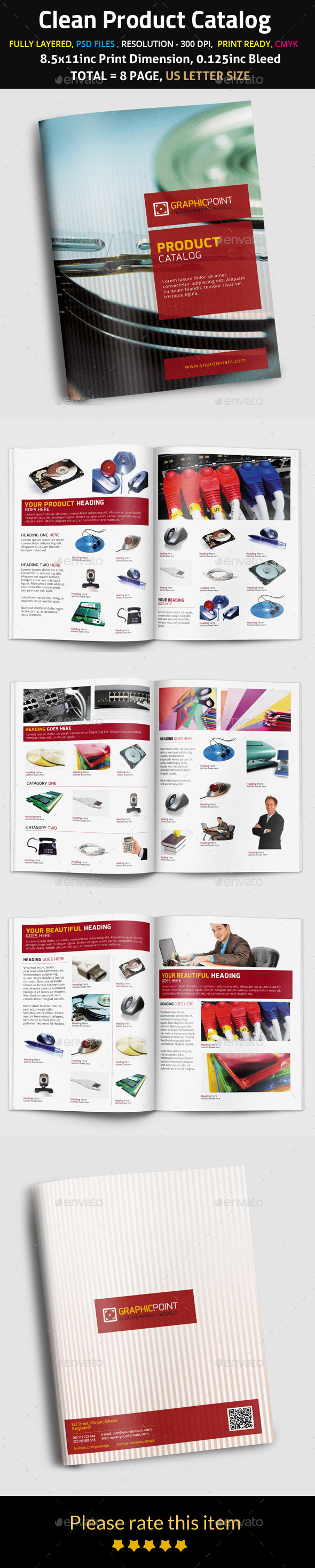 Computer Catalog Templates from GraphicRiver