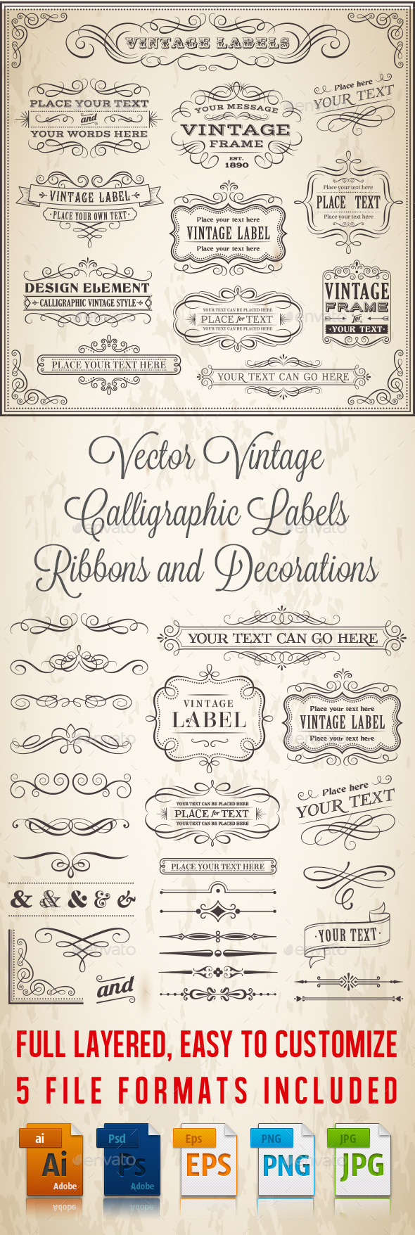 Calligraphic Graphics, Designs & Templates | GraphicRiver