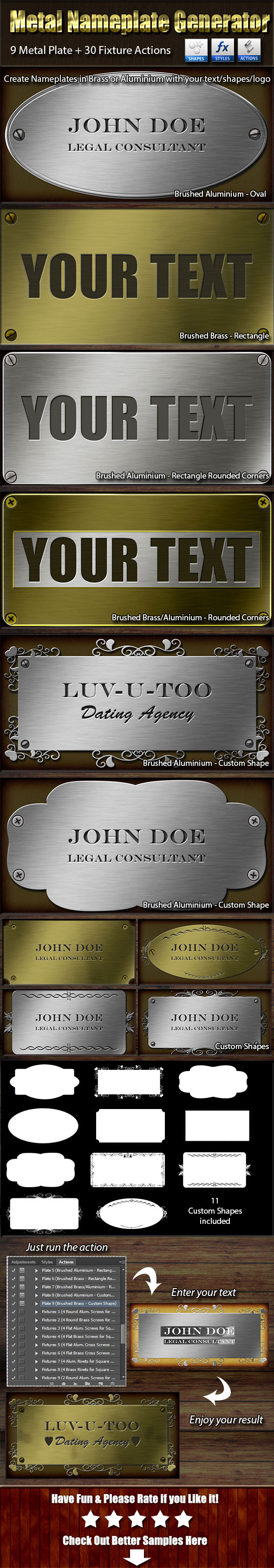 Plaque Graphics, Designs & Templates from GraphicRiver