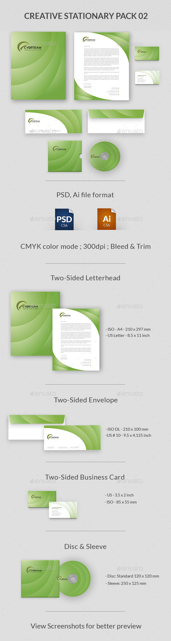 Iso Letterhead Stationery and Design Templates