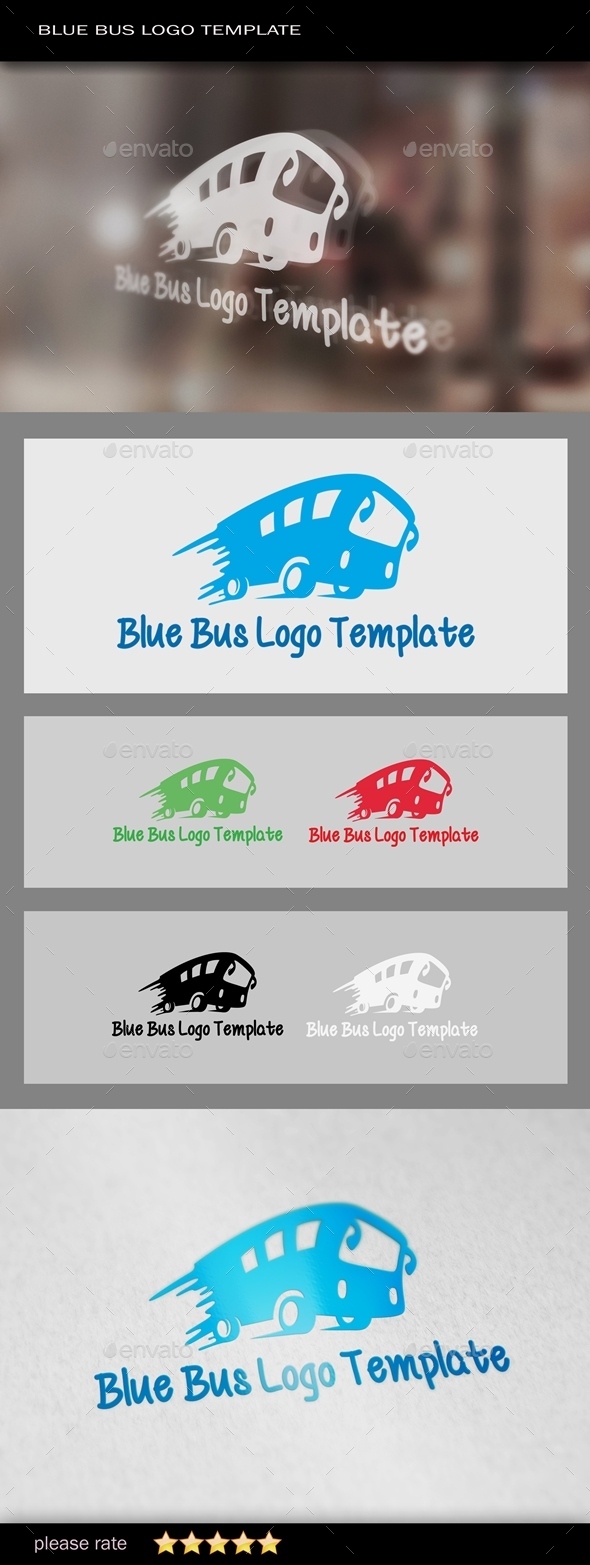 Bus Logo Templates from GraphicRiver
