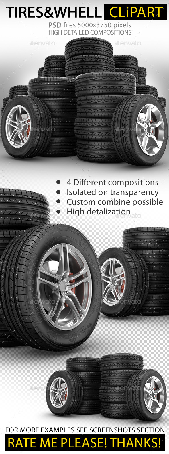 Tire Graphics, Designs & Templates | GraphicRiver