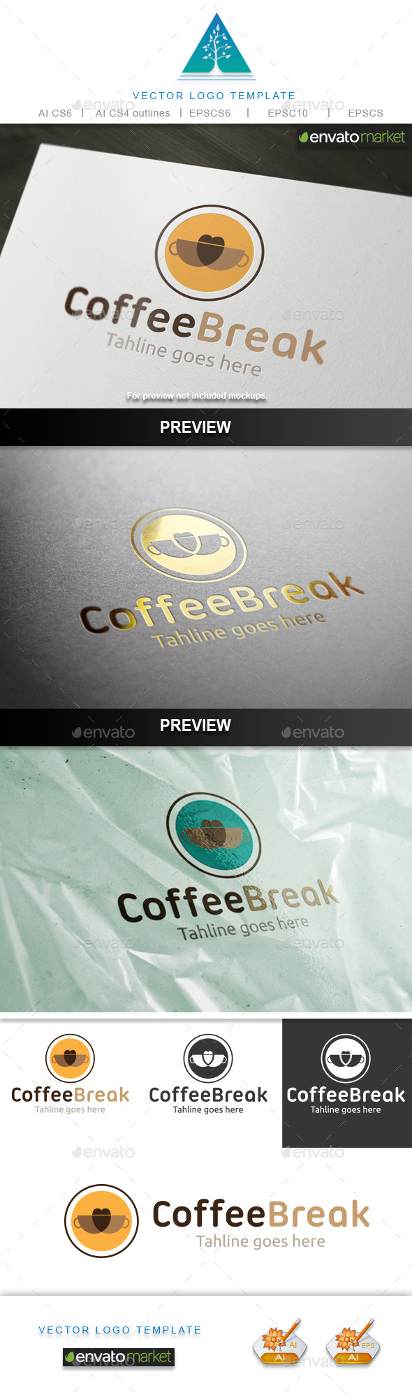 Braking Logo Templates from GraphicRiver