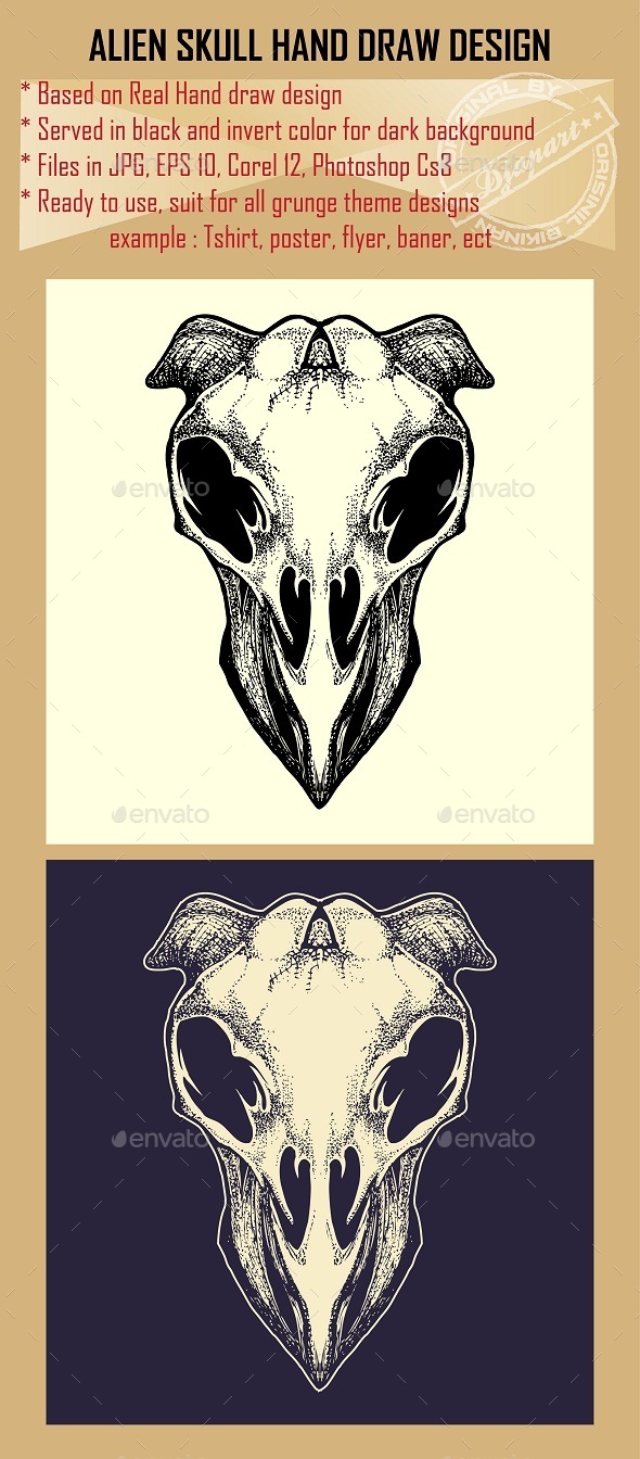 Alien Drawing Graphics, Designs & Templates from GraphicRiver