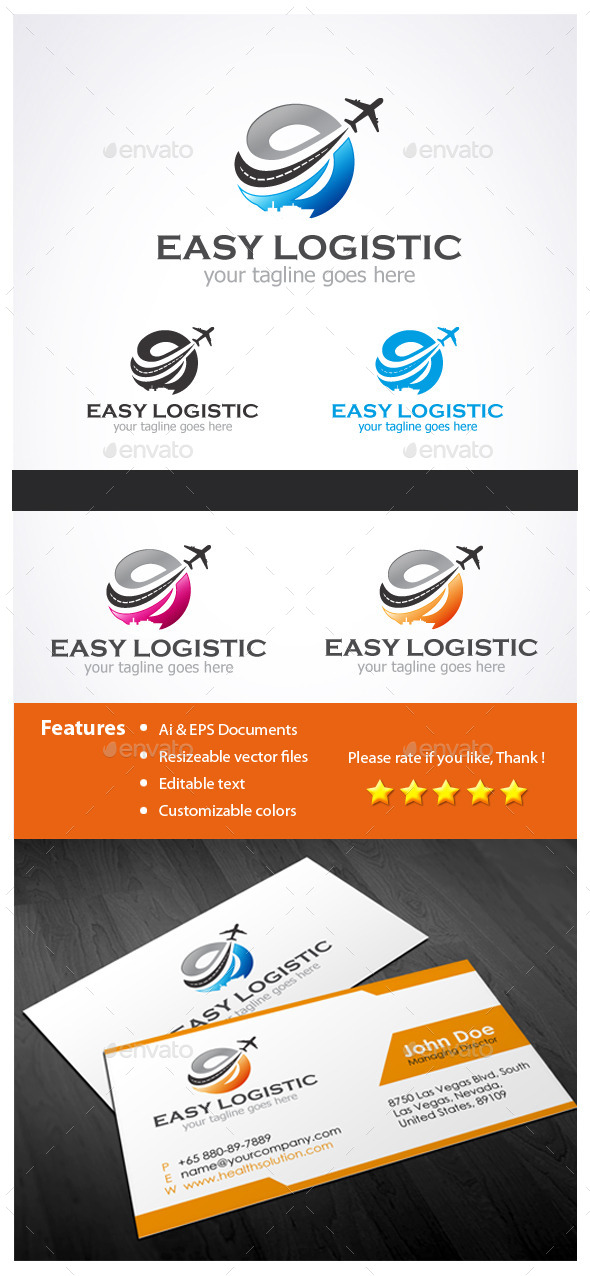 Logistics Graphics, Designs & Templates | GraphicRiver
