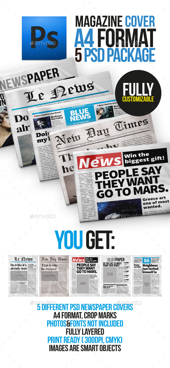 Newsletter Templates from GraphicRiver