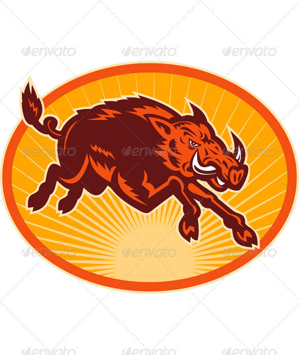 Hog Graphics, Designs & Templates from GraphicRiver