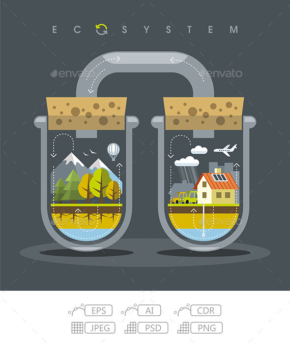 Ecosystem Graphics, Designs & Templates | GraphicRiver