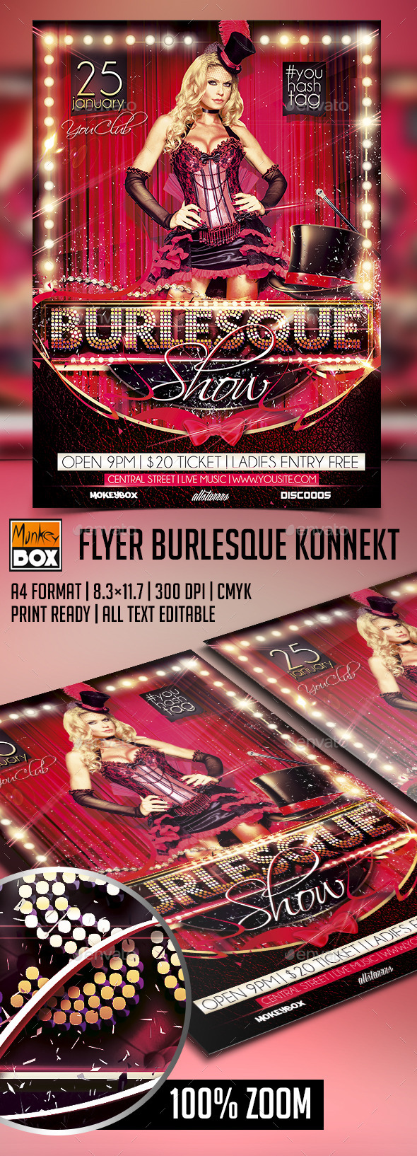 Burlesque Graphics, Designs & Templates from GraphicRiver