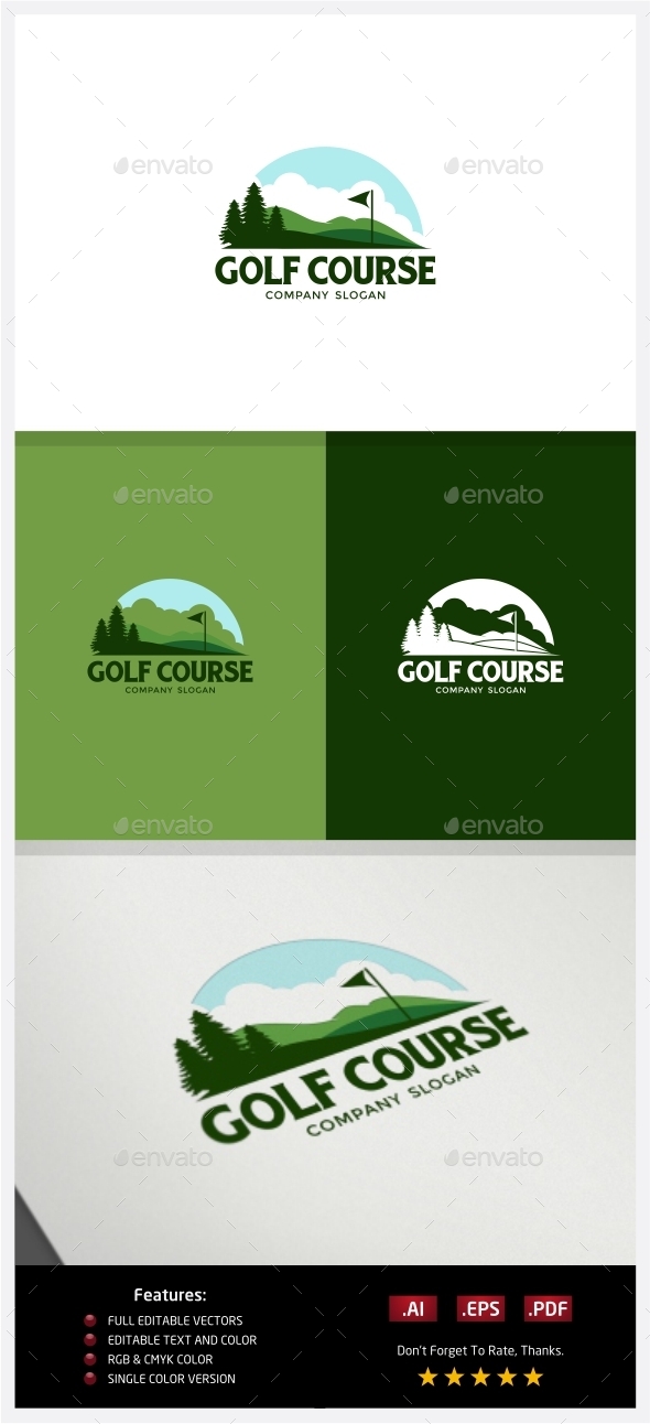 Golf Logo Templates | GraphicRiver