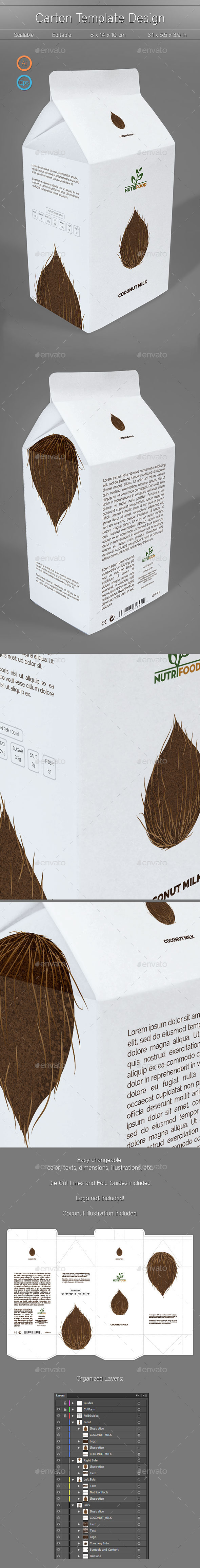 Carton Graphics, Designs & Templates | GraphicRiver