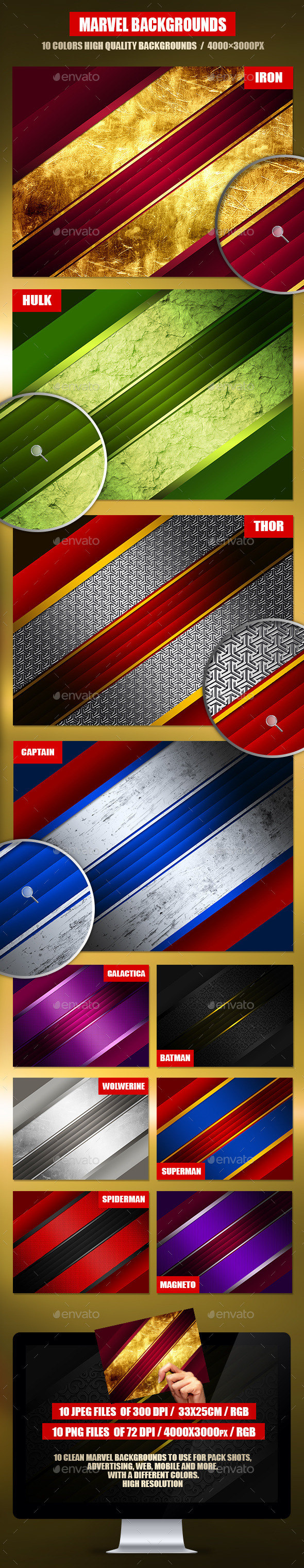 Marvel Graphics, Designs & Templates from GraphicRiver