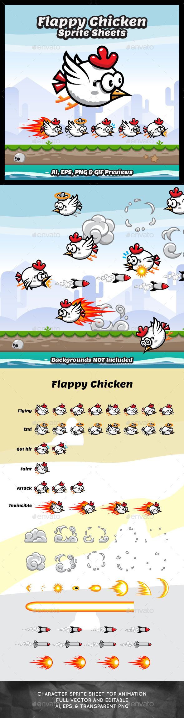 Flappy Graphics, Designs & Templates | GraphicRiver
