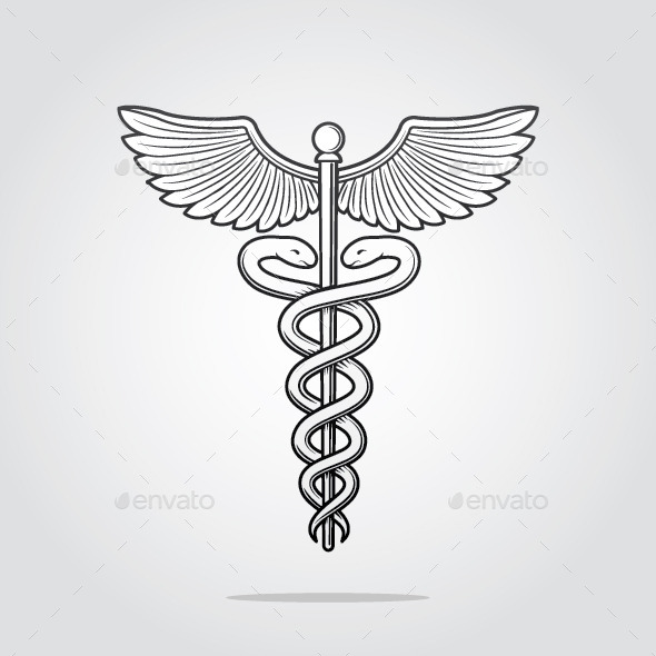Caduceus Graphics, Designs & Templates | GraphicRiver