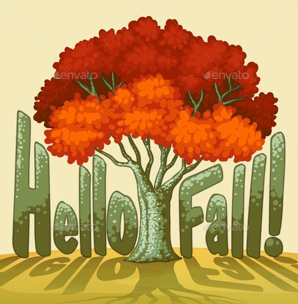 Falls Cartoon Vectors from GraphicRiver