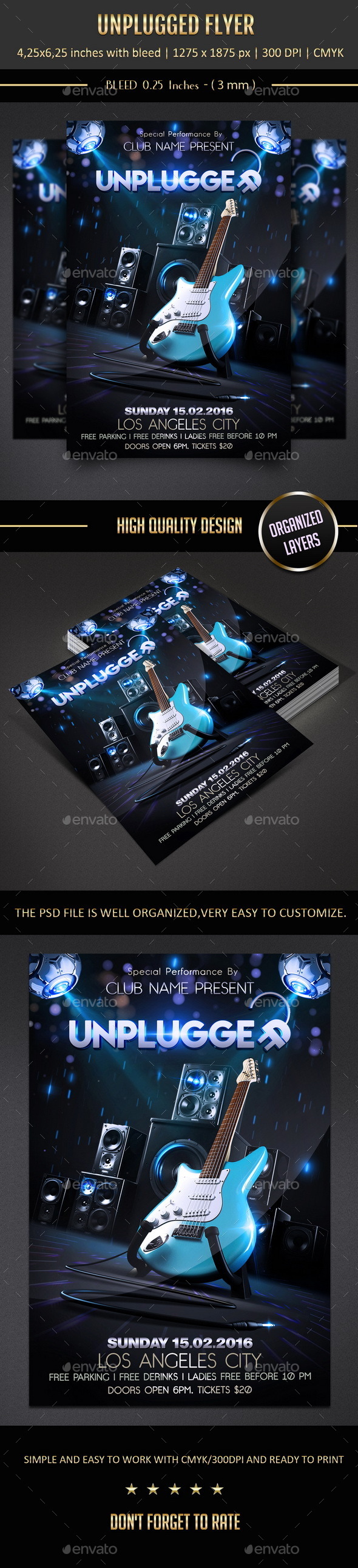 Unplugged Graphics, Designs & Templates from GraphicRiver